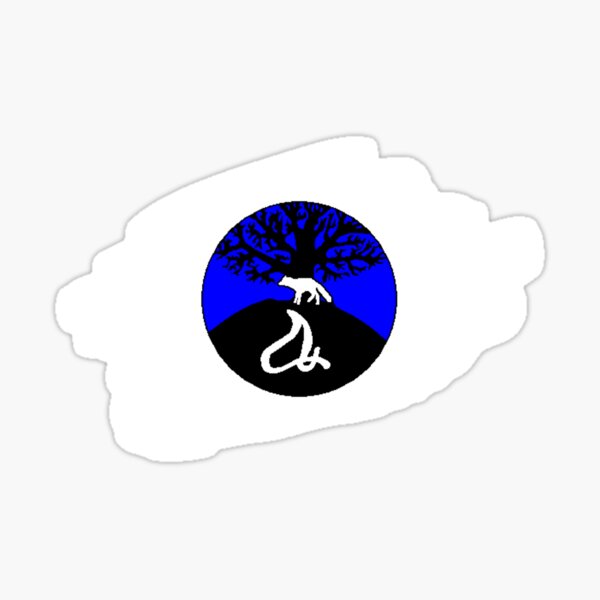 "Mashantucket Pequot Tribe Brushstroked" Sticker for Sale by artyflyers ...