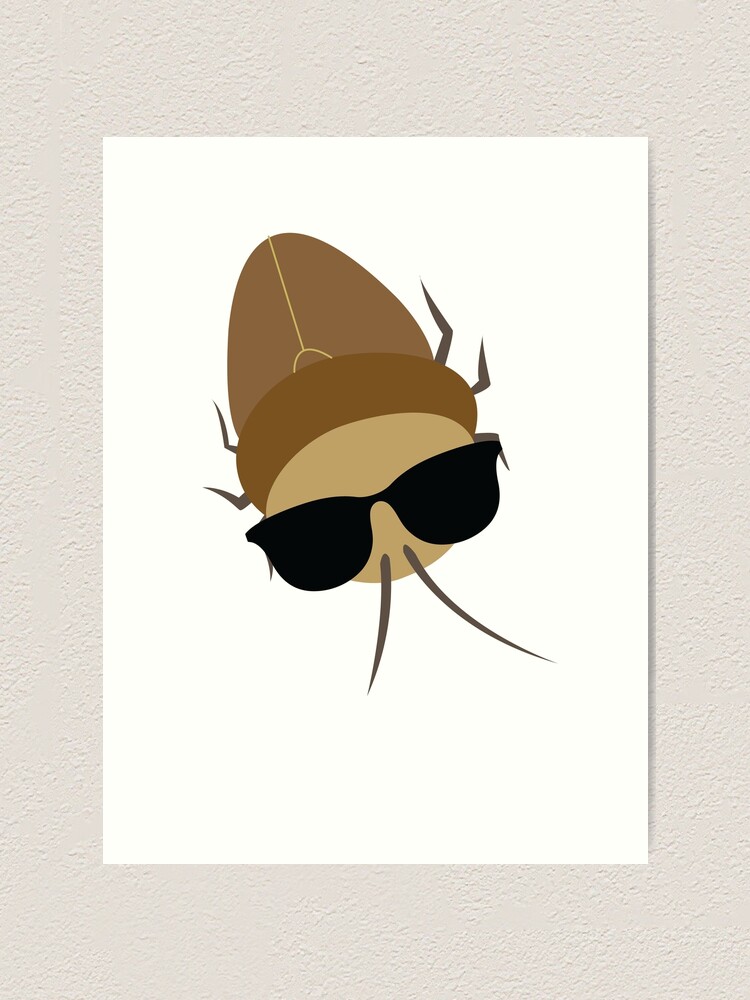 "Cockroach Emoji " Art Print for Sale by HippoEmo | Redbubble