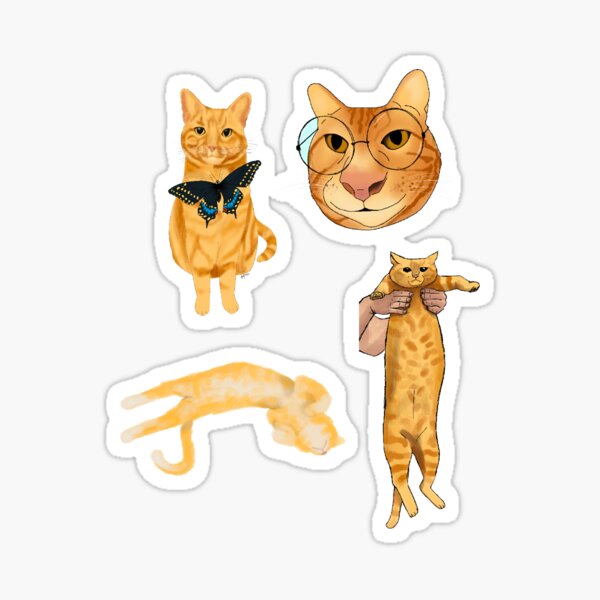 "Winston Sticker Pack" Sticker for Sale by AbbyJDesigns | Redbubble
