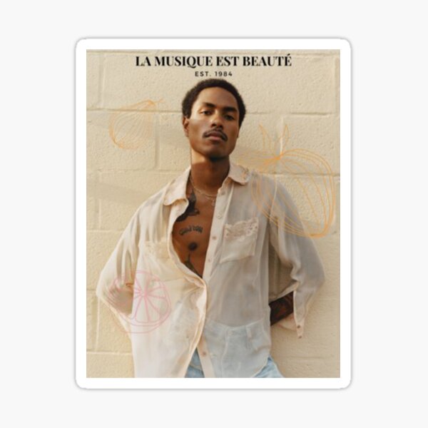 "Steve Lacy Guitarist retro drawing " Sticker for Sale by ...