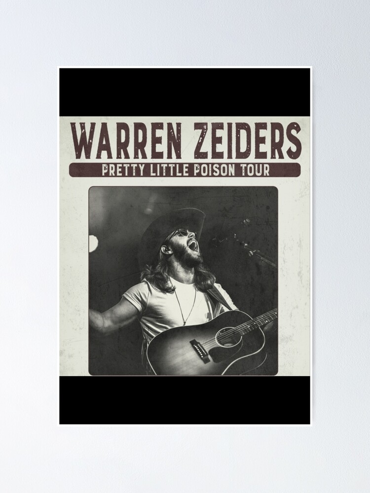 "Warren Zeiders" Poster for Sale by MichaeBrowna | Redbubble