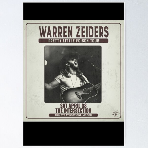 "Warren Zeiders" Poster for Sale by MichaeBrowna | Redbubble