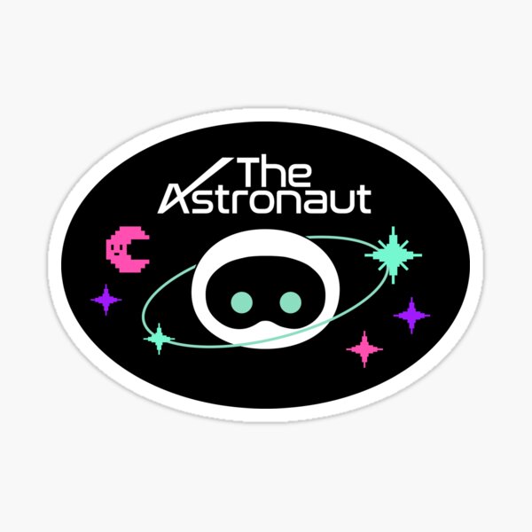 "Cute Wootteo Jin The Astronaut" Sticker for Sale by xenocene | Redbubble