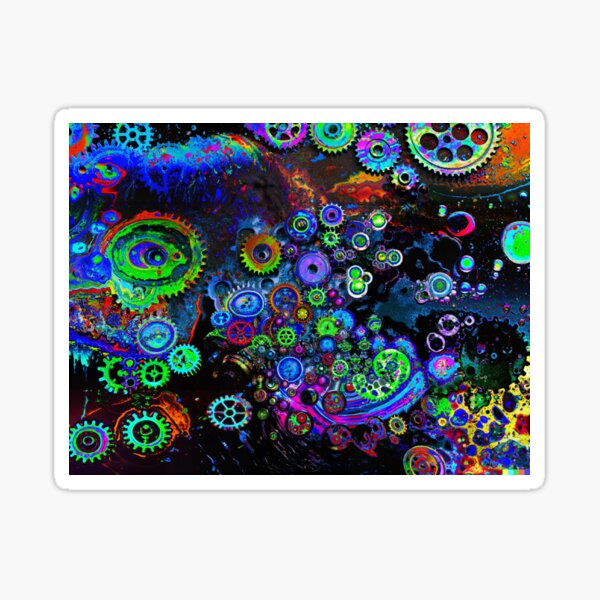 "Inner Workings" Sticker for Sale by Dreamphantom77 | Redbubble