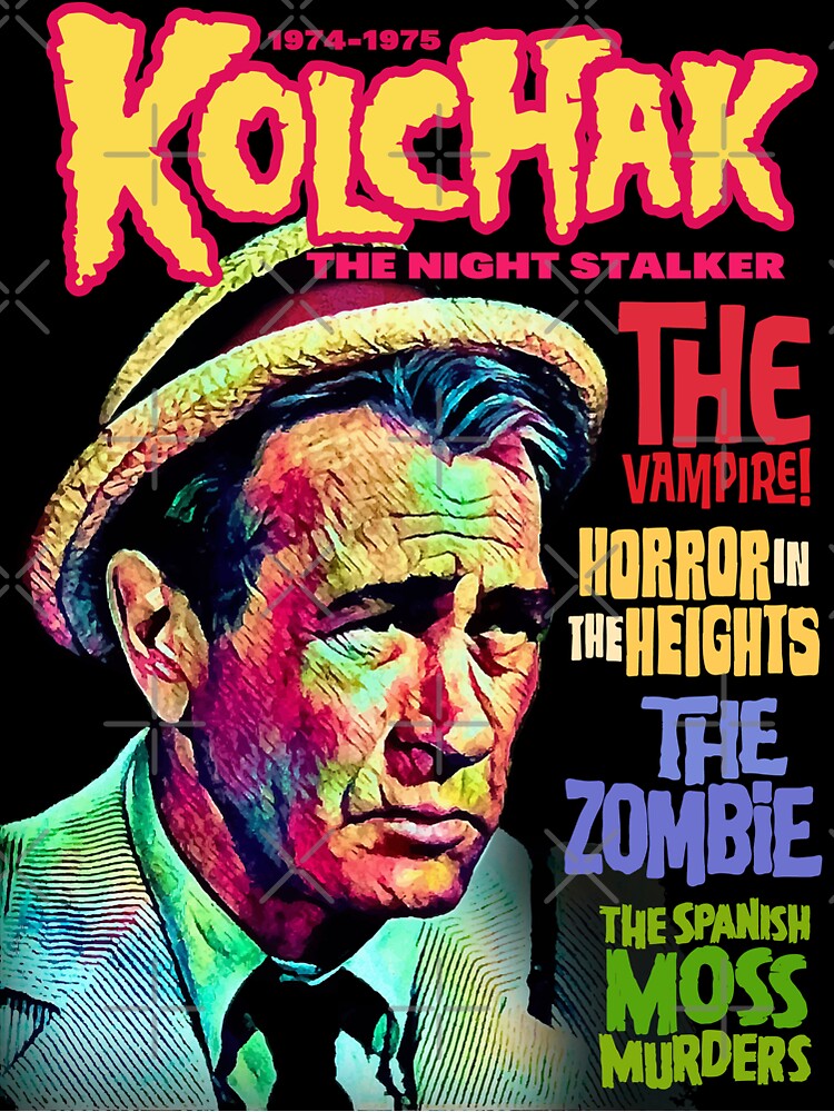 "Kolchak Famous Monster Hunter" Sticker for Sale by HomeStudioArts ...