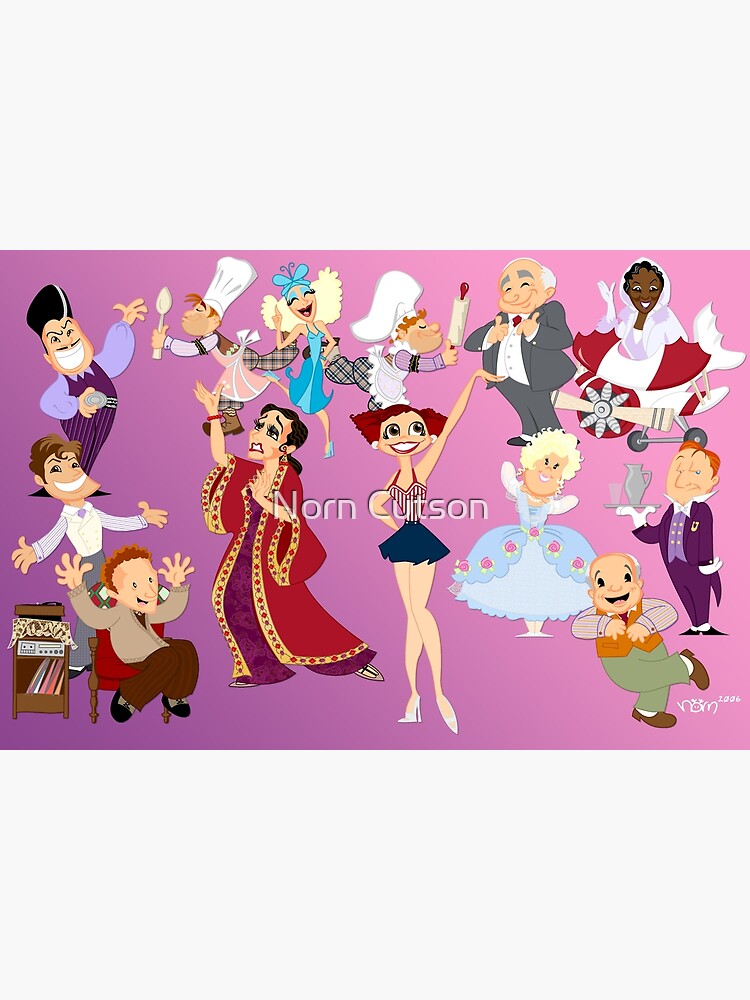 "THE DROWSY CHAPERONE" Poster for Sale by norncutson | Redbubble