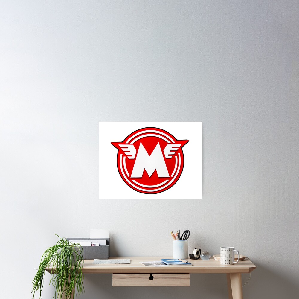 "Vintage Matchless Motorcycle Logo Art" Poster by mkkessel | Redbubble