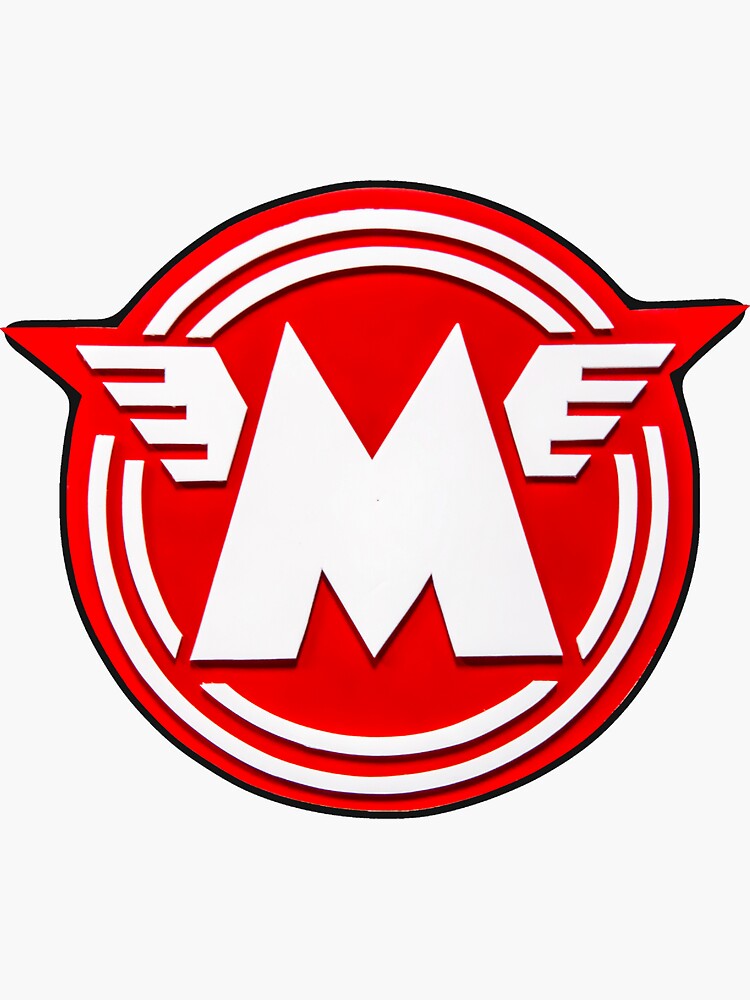 "Vintage Matchless Motorcycle Logo Art" Sticker for Sale by mkkessel ...