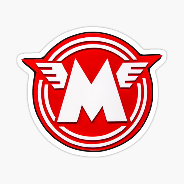 "Vintage Matchless Motorcycle Logo Art" Sticker for Sale by mkkessel ...