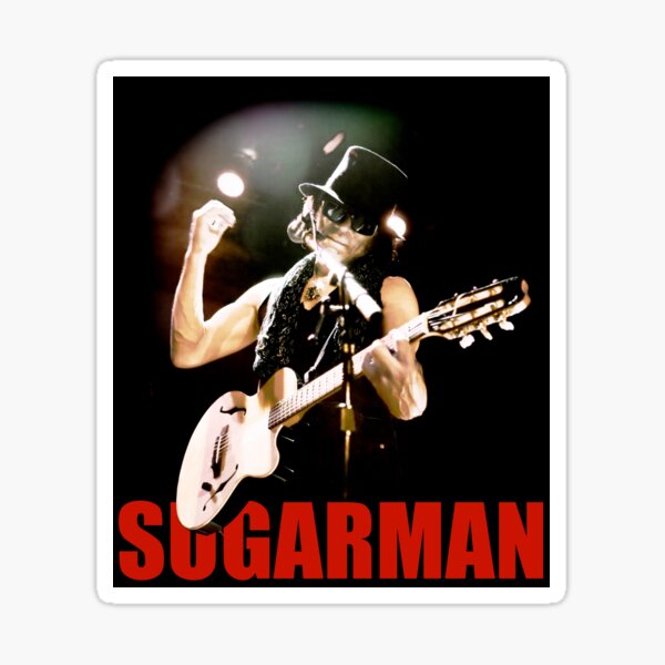 "SUGARMAN Sixto Rodriguez 3506 A" Sticker for Sale by Zohar | Redbubble