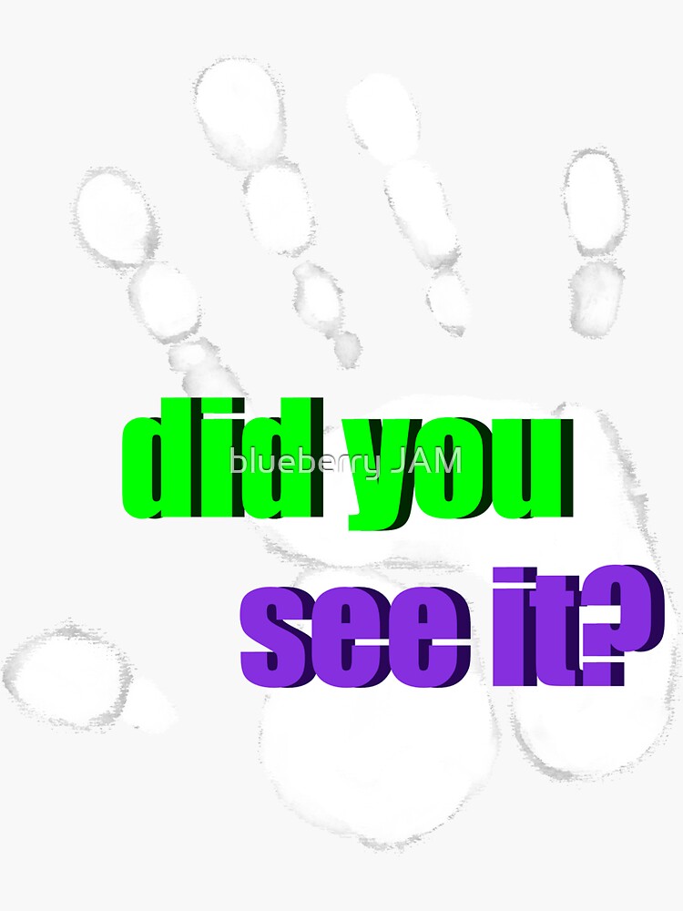 "V2.0 did you see it?" Sticker for Sale by jinimations | Redbubble