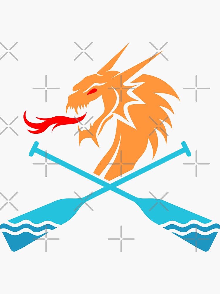 "Dragon Boat Driver Dragon Boat Sport Paddling" Sticker for Sale by TM ...