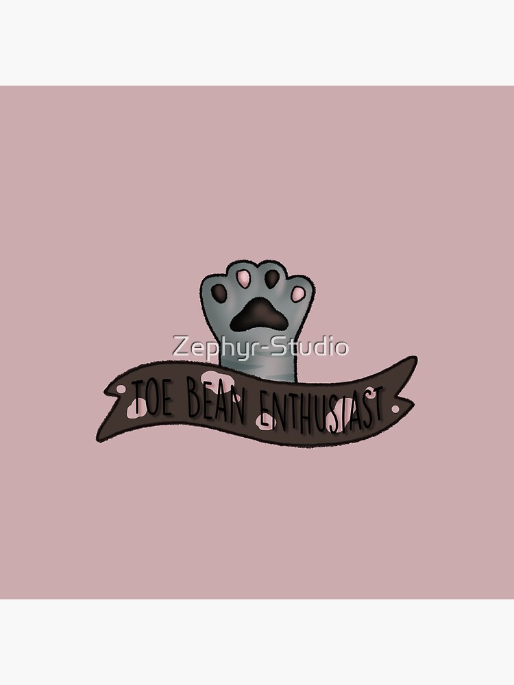 Toe Bean Enthusiast Gray Tabby With Mixed Beans Pin Button sold by ...