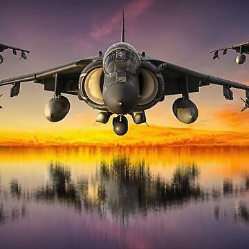 "Harrier Jump Jets" Poster for Sale by Alisonchambers2 | Redbubble