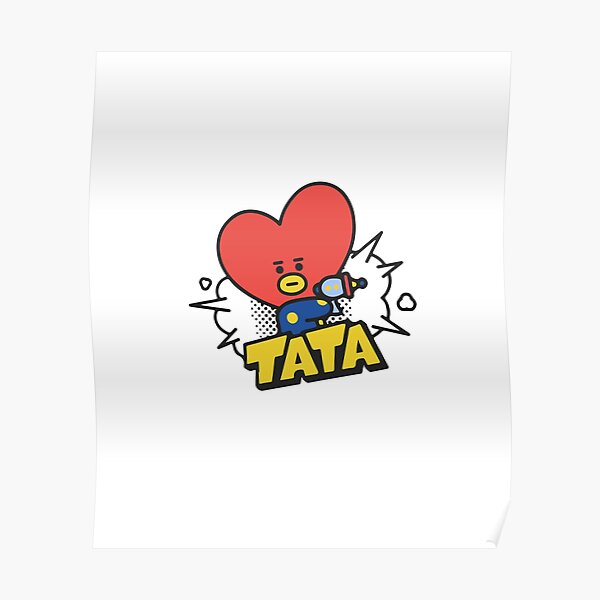 " BT21 - Tata" Poster for Sale by Daisystore3629 | Redbubble