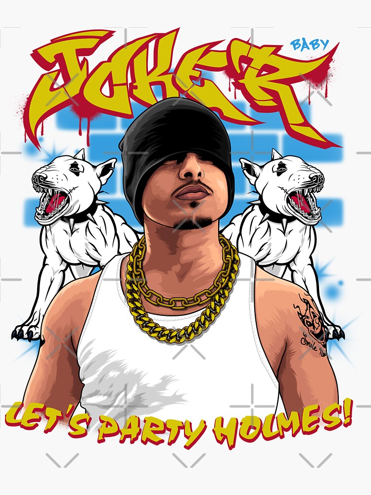 "Friday Movie Baby Joker" Sticker for Sale by Bootlegsby666 | Redbubble