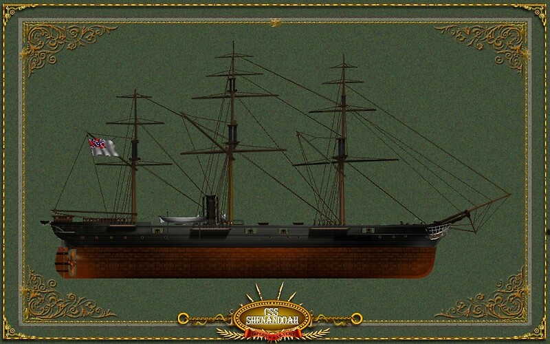 "CSS Shenandoah" by TheCollectioner | Redbubble