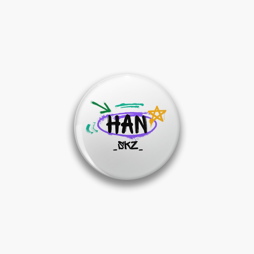 "Stray Kids Graffiti stage names (Han)" Sticker for Sale by smallkore ...
