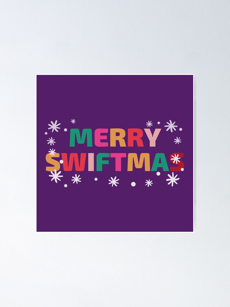 "Merry Swiftmas Taylor Swift Christmas Special" Poster for Sale by ...