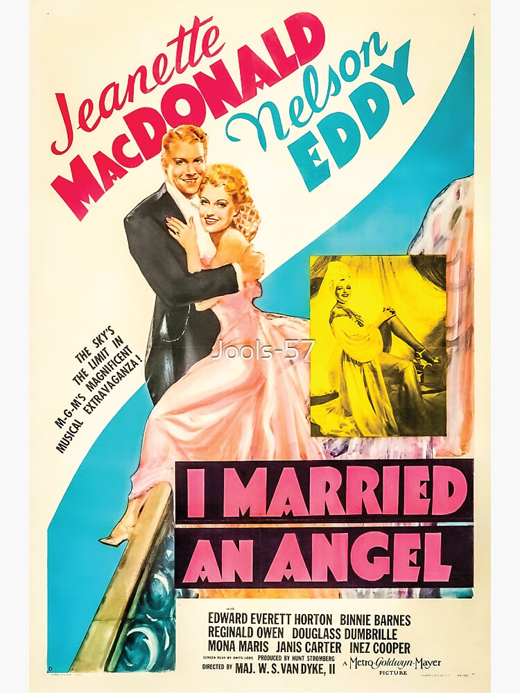 "I Married An Angel" Sticker for Sale by Jools-57 | Redbubble