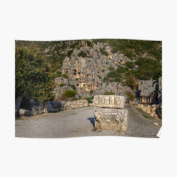"Ancient city of Myra in Demre, Turkey" Poster for Sale by mitzobs ...