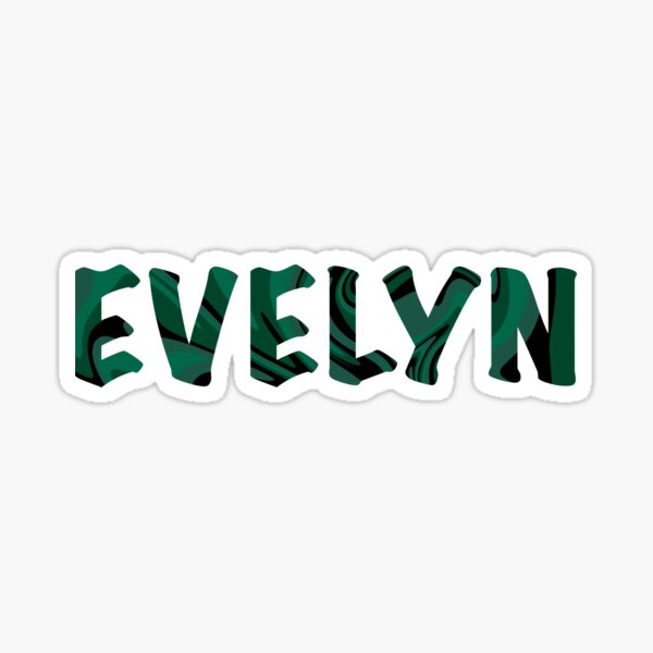 "Evelyn marble" Sticker for Sale by Fifi263 | Redbubble