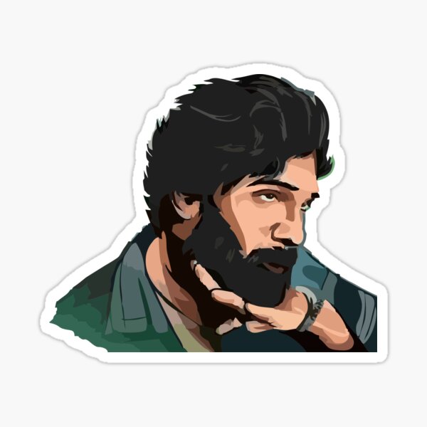 "Allu Arjun Pushpa taggedele" Sticker for Sale by Srirangarakesh ...