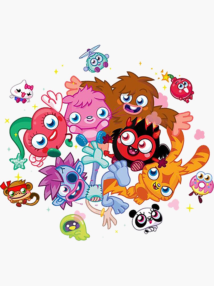"Moshi Monsters" Sticker for Sale by reshardshow | Redbubble