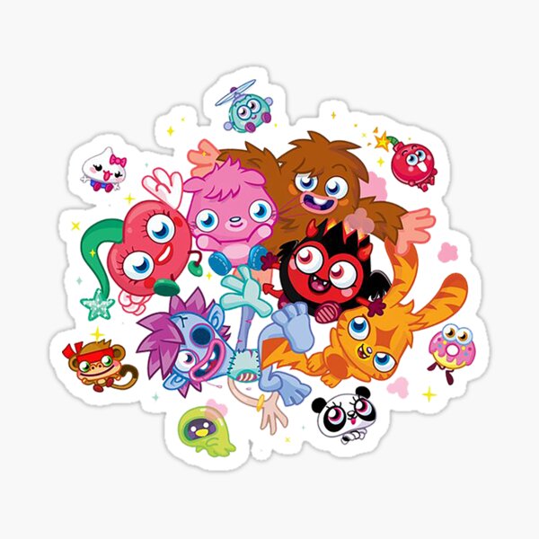 "Moshi Monsters" Sticker for Sale by reshardshow | Redbubble