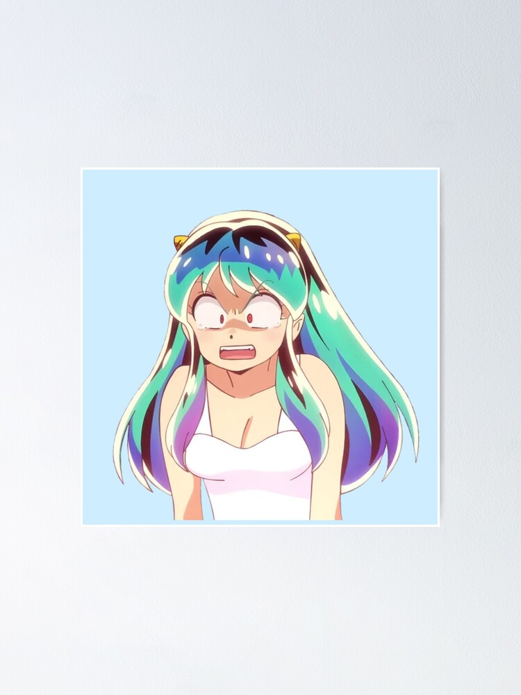 "Lum urusei yatsura" Poster for Sale by Akuma-san | Redbubble