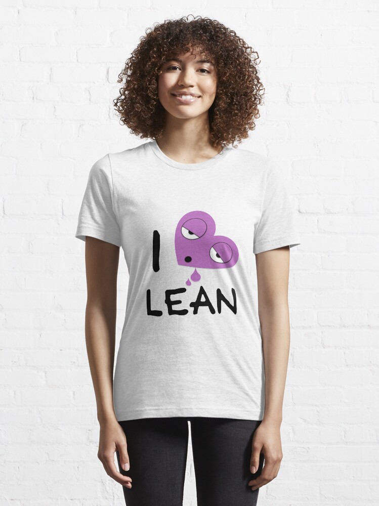"I love lean" T-shirt for Sale by TheLaw61 | Redbubble | lean t-shirts ...