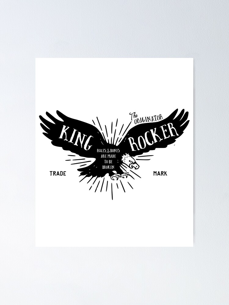 "Vintage eagle logo" Poster for Sale by Kingrocker | Redbubble