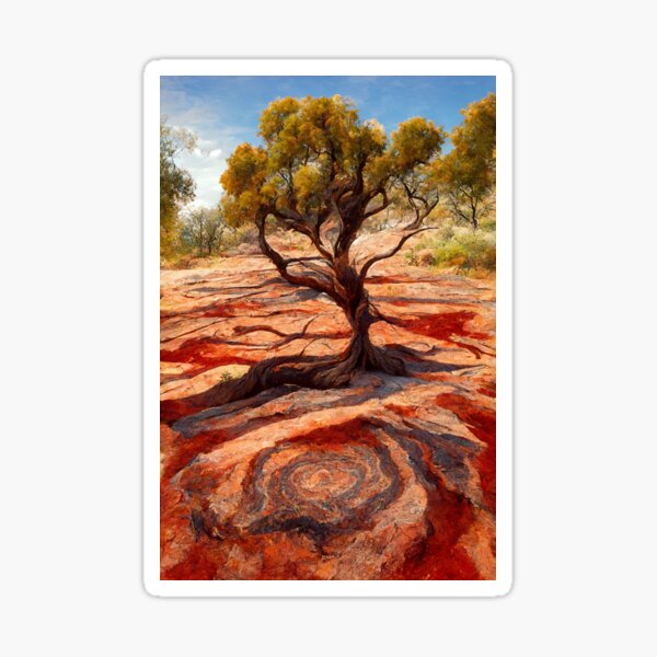 "Australian Outback" Sticker for Sale by TheHanmore | Redbubble