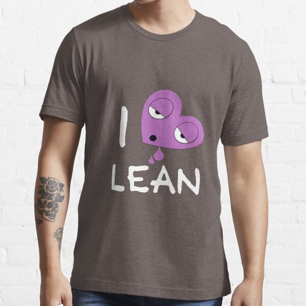"I love lean" T-shirt for Sale by TheLaw61 | Redbubble | lean t-shirts ...