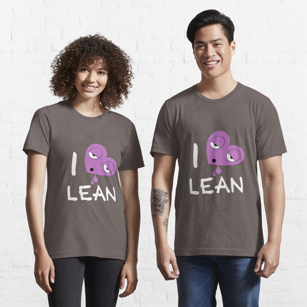 "I love lean" T-shirt for Sale by TheLaw61 | Redbubble | lean t-shirts ...