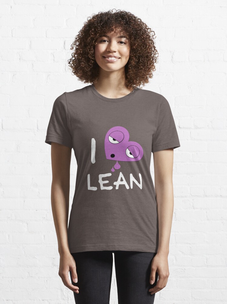 "I love lean" T-shirt for Sale by TheLaw61 | Redbubble | lean t-shirts ...