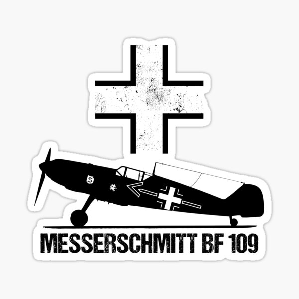 "Messerschmitt BF109 Warbird T-Shirt ME109 German WW2 Military Aircraft ...
