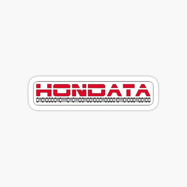 " HONDATA" Sticker for Sale by krimow35 | Redbubble