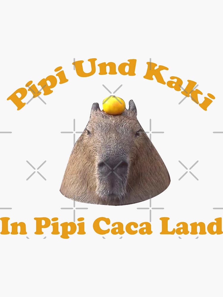 "Pipi und kaki in pipi caca land" Sticker for Sale by AGZOULINES ...