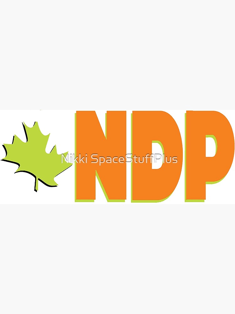 "New Democratic Party (NDP) Logo" Art Print by Spacestuffplus | Redbubble