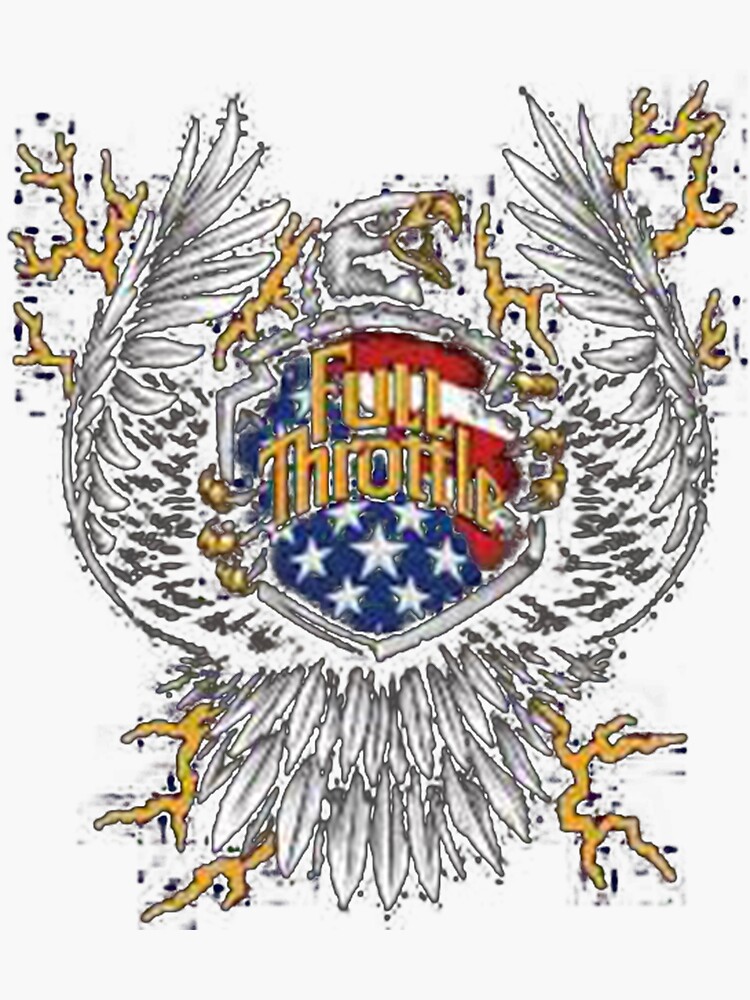 "best of full throttle energy drinks original logo" Sticker for Sale by ...