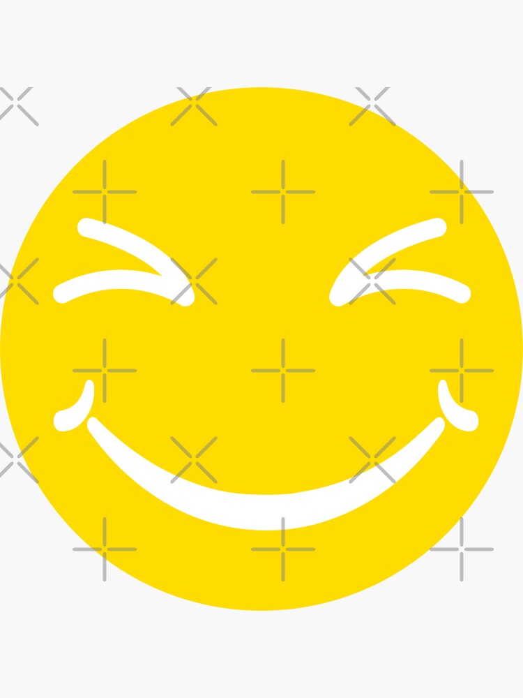 "Smile Sticker" Sticker for Sale by AlthubhaniSTU | Redbubble