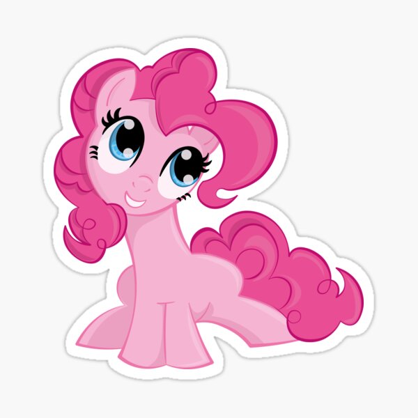 "Pinkie Pie" Sticker for Sale by miatartist | Redbubble
