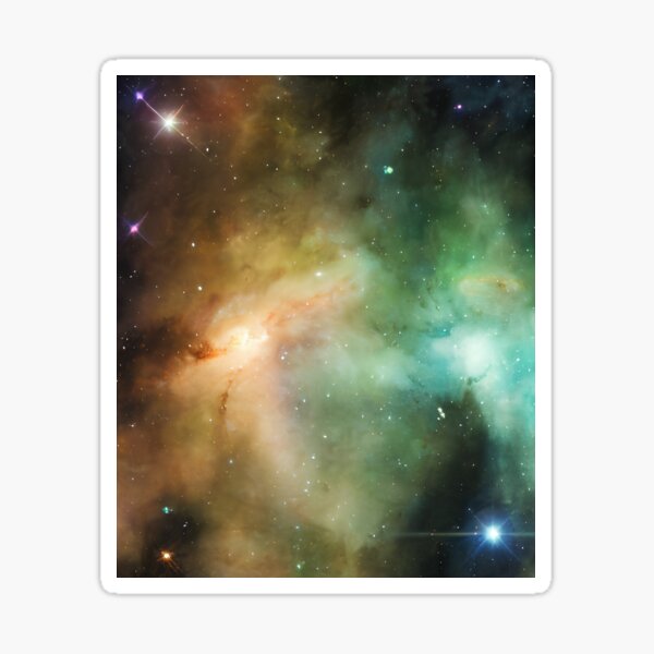 "Galaxy Nebula " Sticker for Sale by SpaceRipple | Redbubble