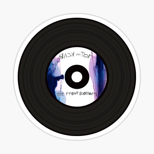 "Back On Top - Vinyl" Sticker for Sale by Tundra1985 | Redbubble