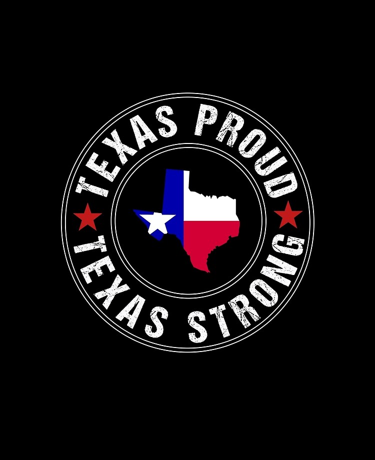 "Texas Proud Texas Strong State Pride" iPad Case & Skin for Sale by ...