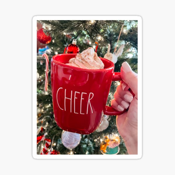 "Have a Cup of Cheer" Sticker for Sale by mylifeonpaper | Redbubble