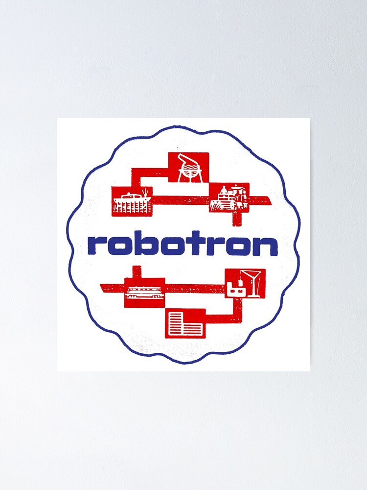 "ROBOTRON - EAST GERMAN BEER MAT" Poster for Sale by ThrowbackAds ...