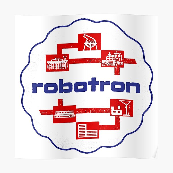 "ROBOTRON - EAST GERMAN BEER MAT" Poster for Sale by ThrowbackAds ...