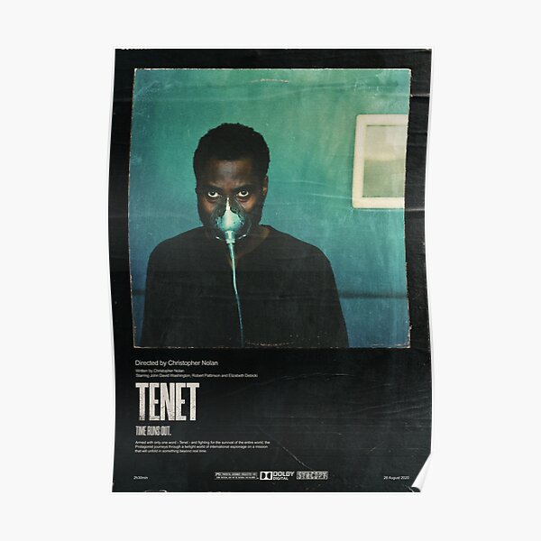 "Tenet Vintage Movie" Poster for Sale by GenerateArtAI | Redbubble